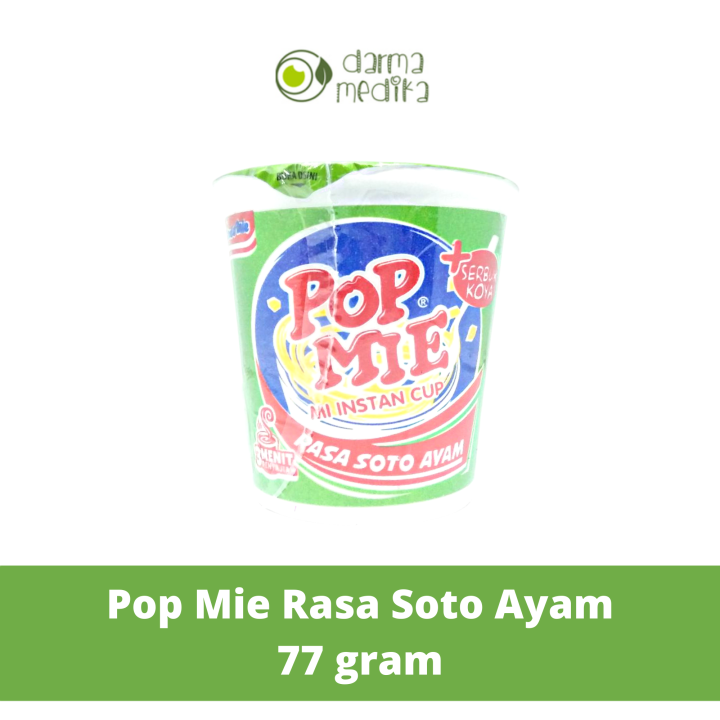 Popmie Pop Mie rasa Soto Ayam 77g 77 g | Lazada Indonesia
