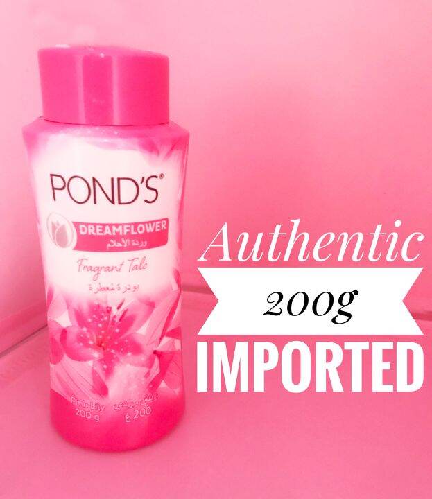Pond's Dreamflower Fragrant Talc Pink Lily Powder | Lazada PH