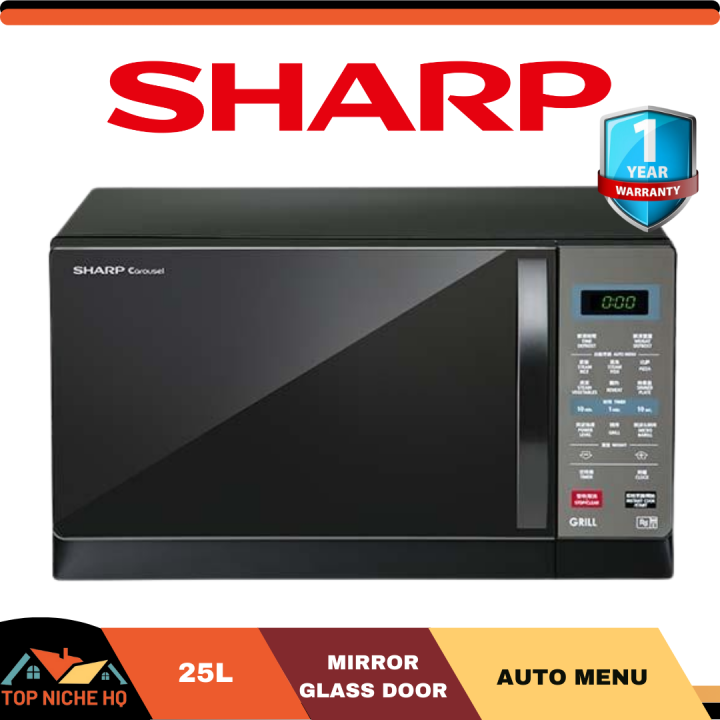 SHARP 25L Microwave Oven with Grill - R607EK | Lazada