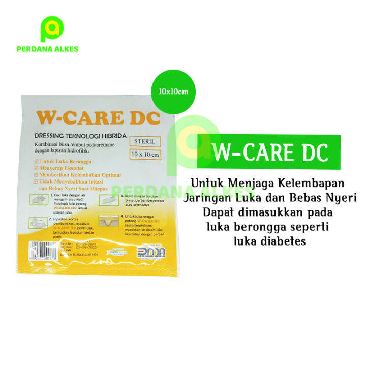 W Care DC 10x10 Foam Dressing | Lazada Indonesia