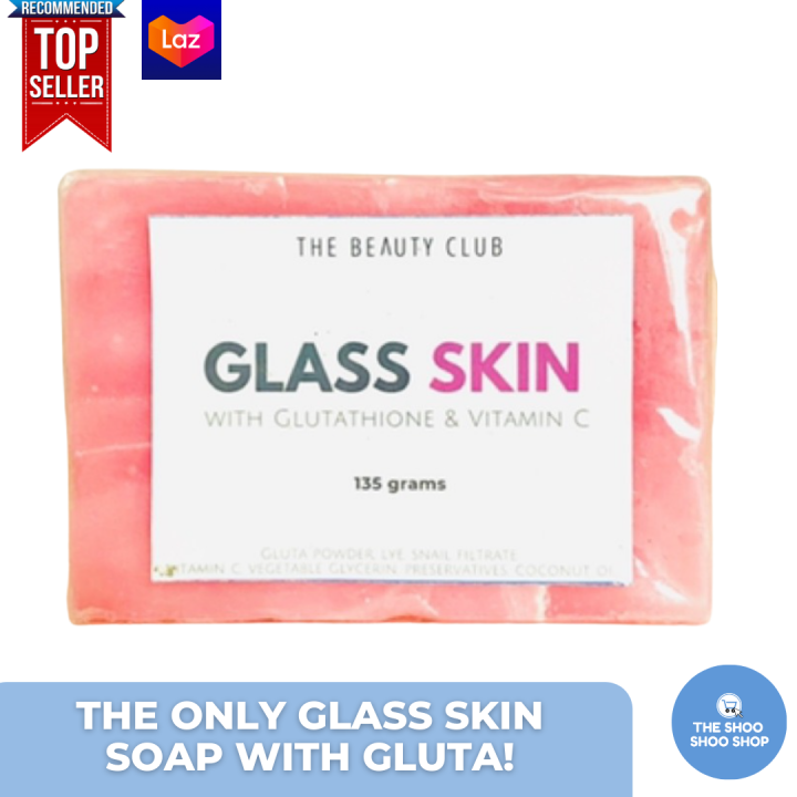 Glass Skin Soap with Glutathione and Vitamin C | 135 grams | Achieve ...