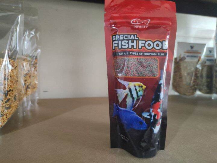 Infinity Special Fish Food for all kinds of tropical fish food 100 ...