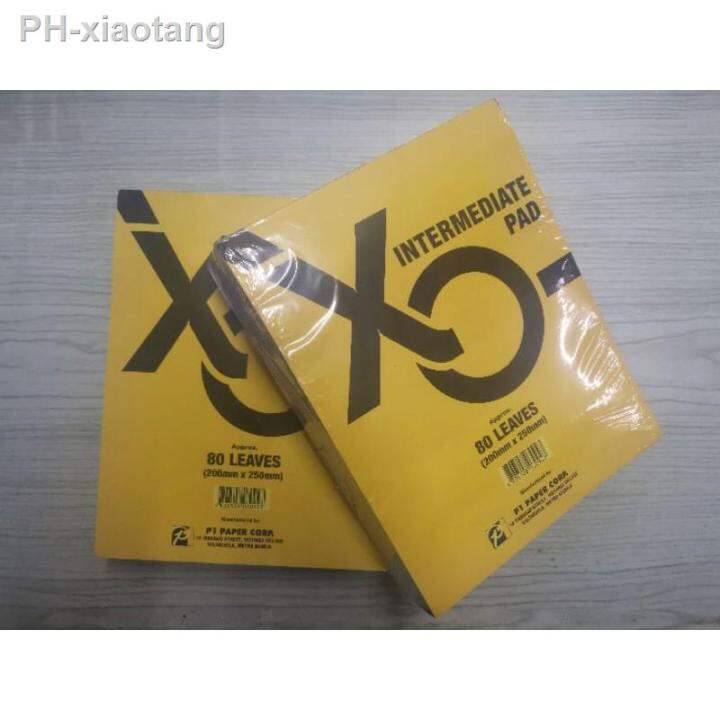 r ♕ P1 - XO Intermediate Pad Long Pad 80Leaves 10pad-Ream | Lazada PH