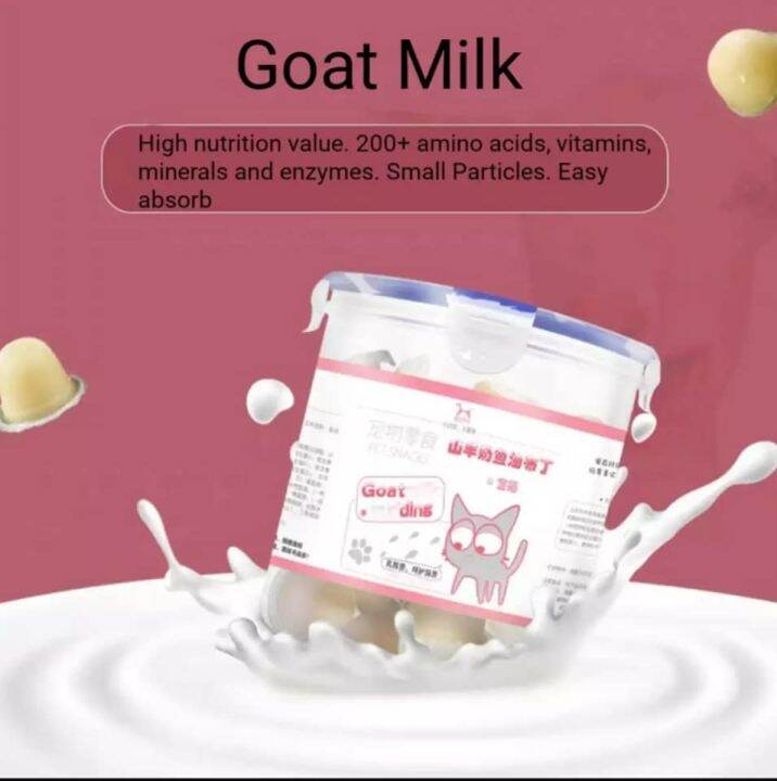 Cat goat milk pudding snack treat wet food Kitten | jajan snek basah ...