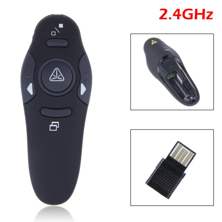 Protable Wireless Remote Control Powerpoint Presentation Presenter Pen ...