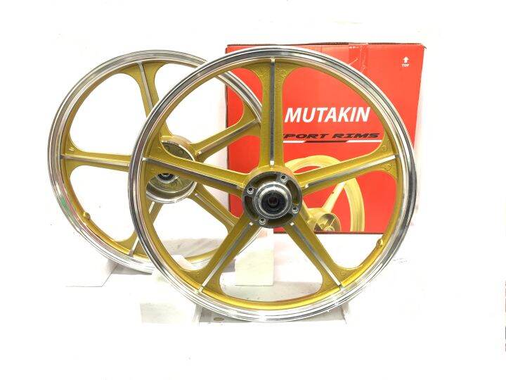 SPORT RIM 5L GTO 588 555 5 BATANG EX5 / EX5 DREAM / WAVE 100 / WAVE 125 ...