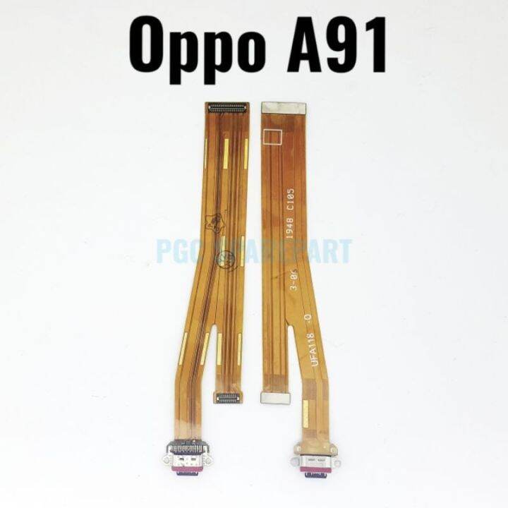 Fleksibel Flexibel Flexible Papan PCB Con Cas Con TC Konektor Charger OPPO RENO 3 - OPPO A91 ...