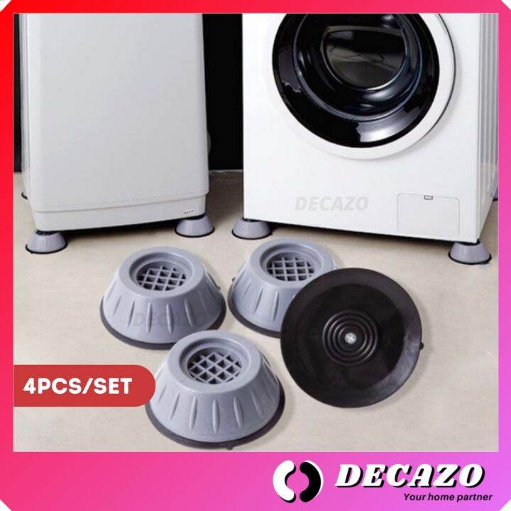 4PCS Washing Machine Pad Anti Slip Noise Reducing Feet Base ...