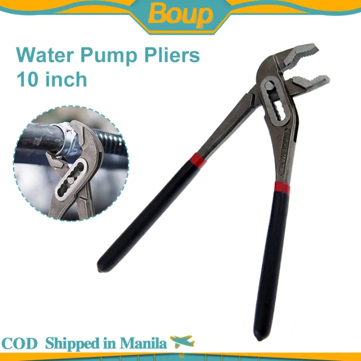 10 Inch Water Pump Pliers Tools Professional Quick-Release Plumber ...