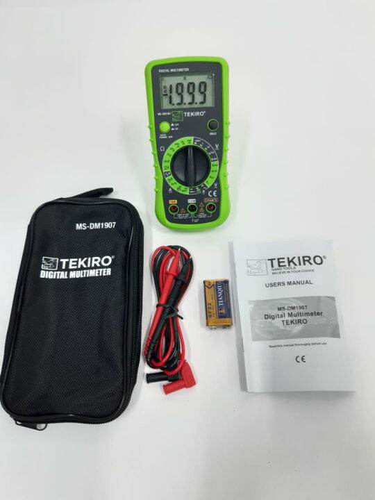TEKIRO DIGITAL MULTIMETER / MS-DM1907 | Lazada Indonesia