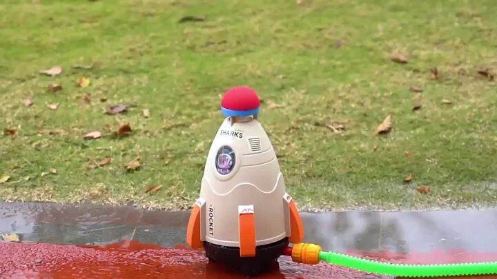 Water Jet Rocket Powered Launcher การควบคุมแรงดันน้ำกลางแจ้ง Wiggle ...