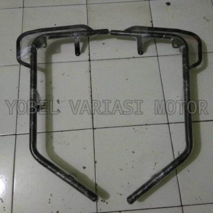CRASH BAR TUBULAR SLIDER YAMAHA NMAX N MAX dan DUDUKAN LAMPU NMAX ...