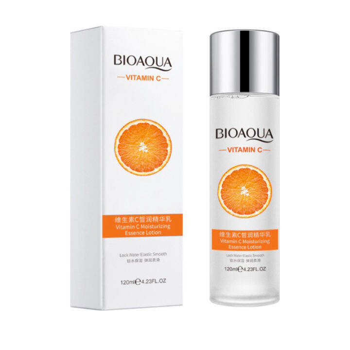 Bioaqua Vitamin C Brightening Lotion Fresh Orange Essence Hydrating ...