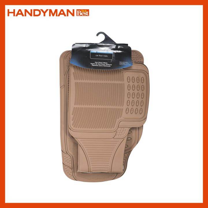 Type S PVC Floor Mat 3-Pc Tan | Lazada PH