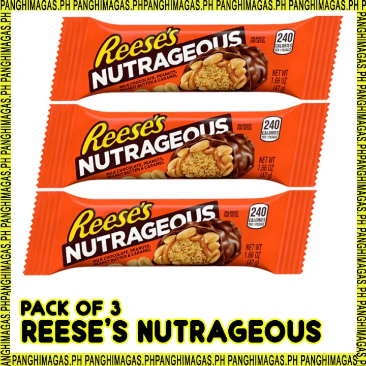 Reese's Nutrageous Milk Chocolate Peanut Butter Candy Bar | panghimagas ...