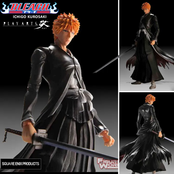 Figma ฟิกม่า Figure Action Play Arts Kai Square Enix จากการ์ตูน Bleach ...