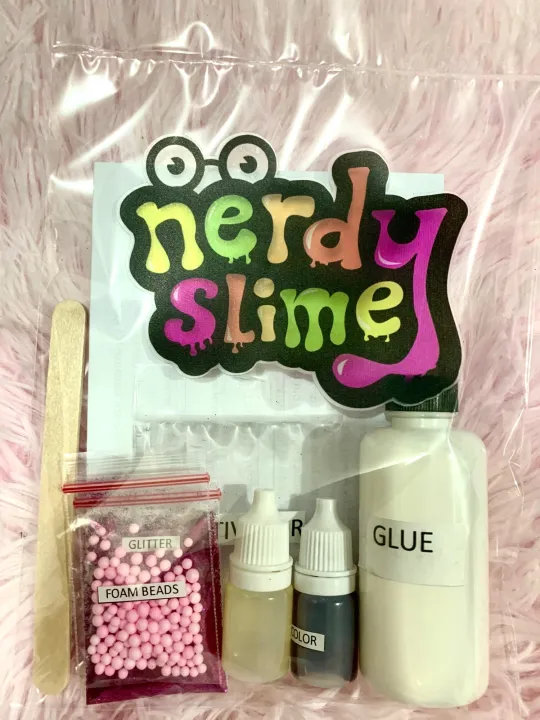 BEGINNER’S SLIME KIT / SMALL SLIME STARTER KIT by NERDY SLIME | Lazada PH