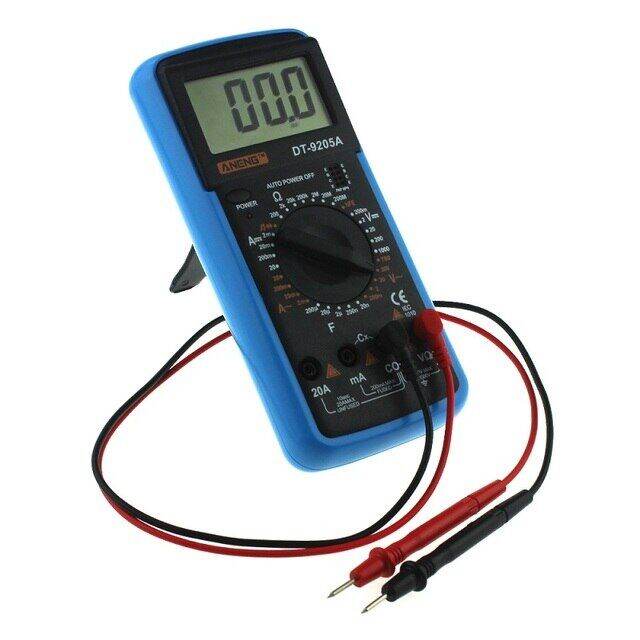 Dt9205a Digital Multimeter Ac/dc Voltage Current Resistance Capacitance ...
