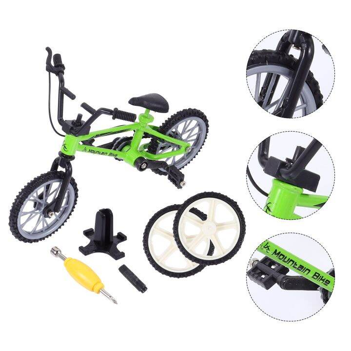 Finger Bike Mini MTB โลหะผสมโมเดลจักรยานของเล่นเครื่องประดับตั้งโต๊ะของ ...