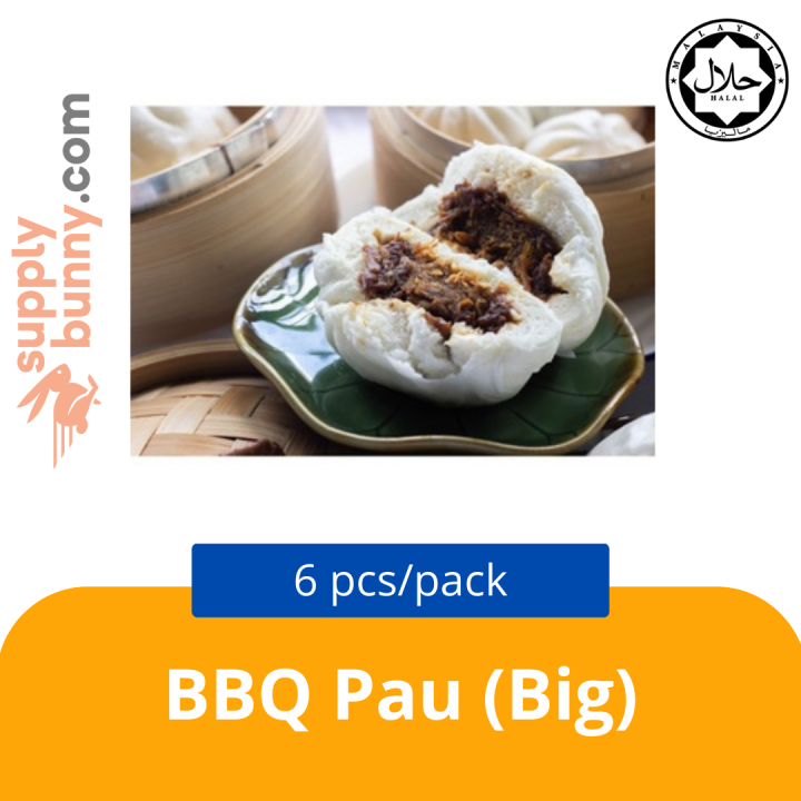 KLANG VALLEY ONLY! BBQ Pau (Big) 6pcs (sold per pack) LOX Malaysia 大烤肉包 ...
