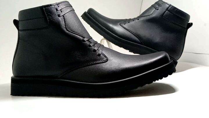 sepatu pdh Pdl pdu pria bahan kulit berkualitas leather | Lazada Indonesia