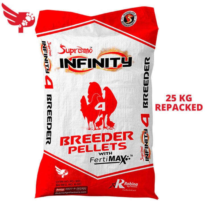 Supremo Infinity 4 Breeder Pellets 25KG Repacked - With FertiMAX ...