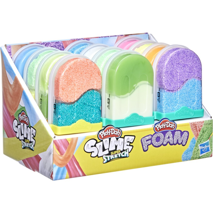 PLAYDOH SLIME SUPER STRETCH PLAYDOH POPS ICE CREAM POPSICLE ORIGINAL ...
