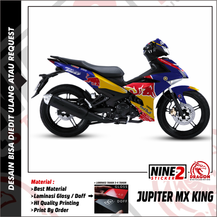 STICKER JUPITER MX KING DECAL JUPITER MX KING STRIPING JUPITER MX KING ...