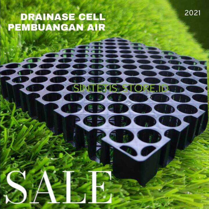 Drainase Cell Rumput sintetis - P 100cm x L 50cm - Bebas Genangan Air ...