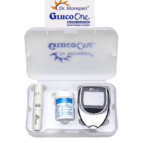 เครื่องตรวจน้ำตาล Dr.Morepen Gluco One BG-03+ แผ่นตรวจ 25 แผ่น | Lazada ...