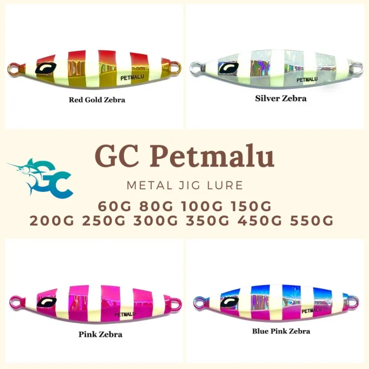 GoodCatch PETMALU 60g 80g 100g 150g Metal Jig Lure fishing Buddy | Lazada PH