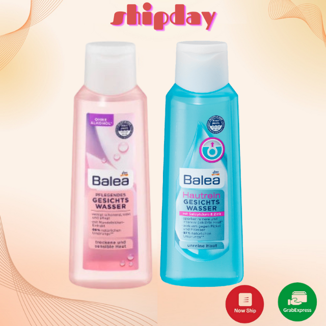 Nước hoa hồng Balea Soft & Clear Anti-Spot Facial Toner 200 ml, Nước ...