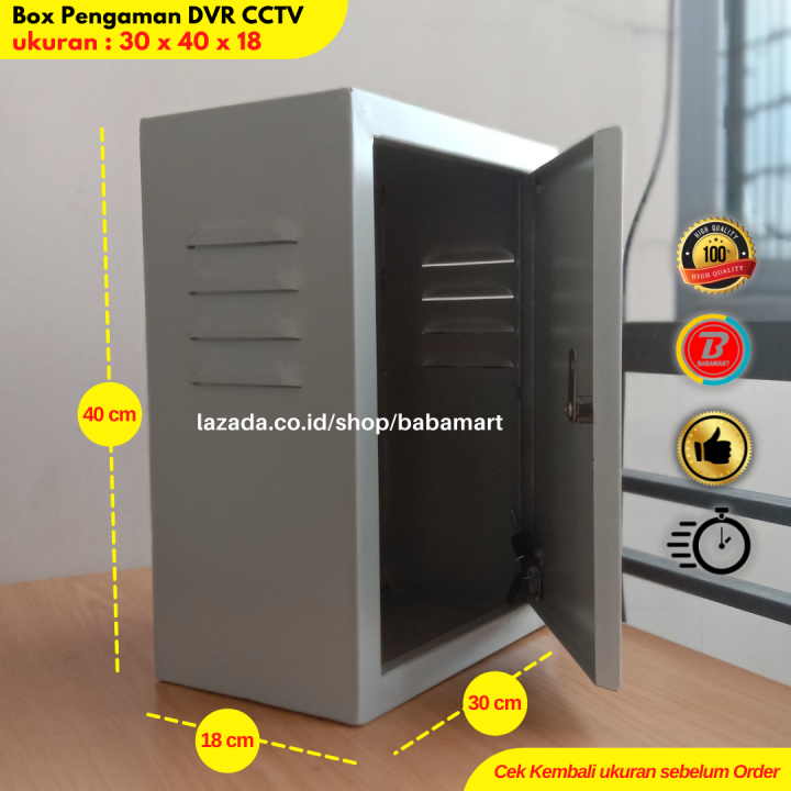 CCTV DVR BOX BESI PENGAMAN HARDISK DVR CCTV 30X40X18CM | Lazada Indonesia