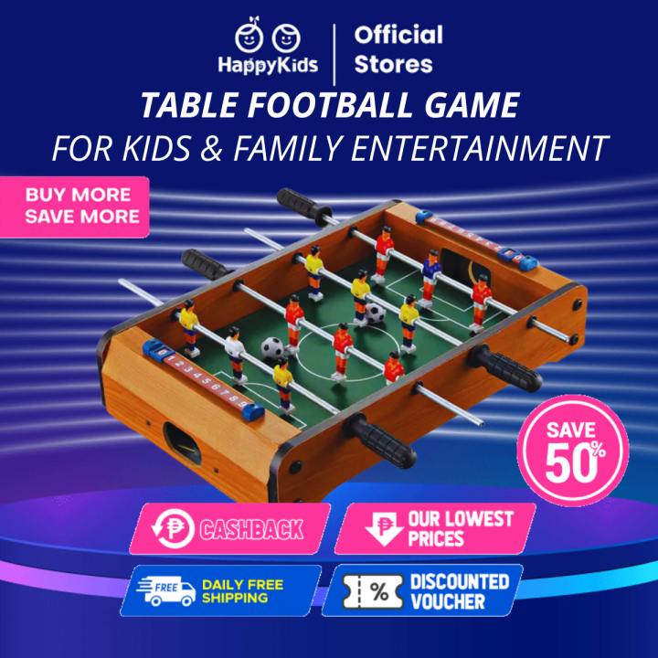 Happy Kids | Table Football Game | Children's Table Football Machine ...