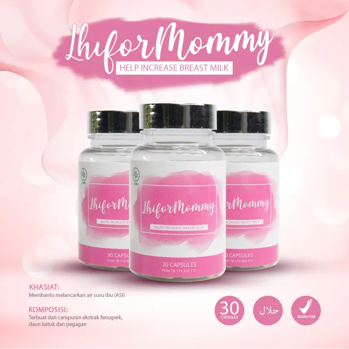 Lhiformommy Breast Feeding Capsule For Breastmilk Booster - Asi Booster ...
