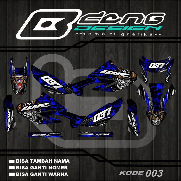 03 DECAL WR 155 FULL BODY | Lazada Indonesia