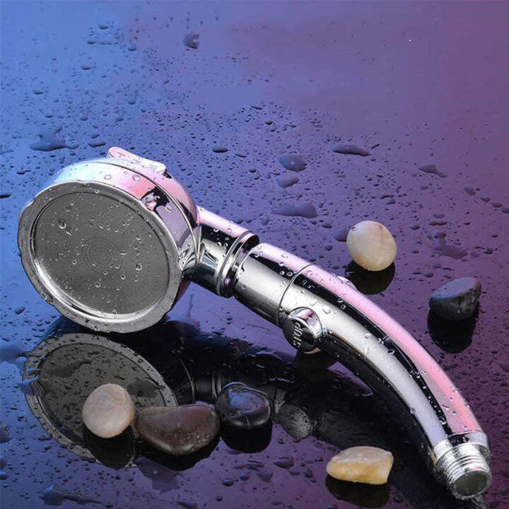 ฝักบัว หัวฝักบัวอาบน้ำแรงดันสูง ประหยัดน้ำ ON/Off Pause Switch 3 ...