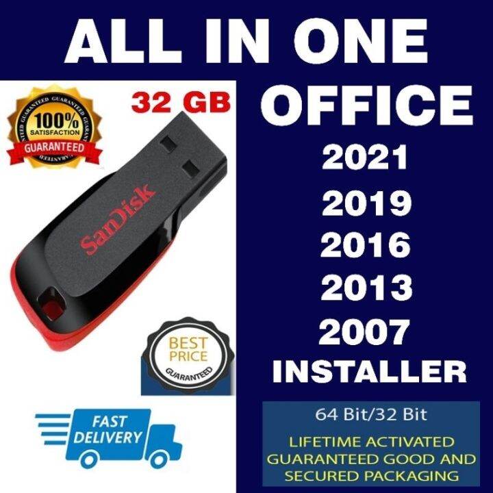【Hot Sales】 FLASHDRIVE CRUZER 2.0 32GB WITH OFFICE 2021/2019/2016/2013 ...