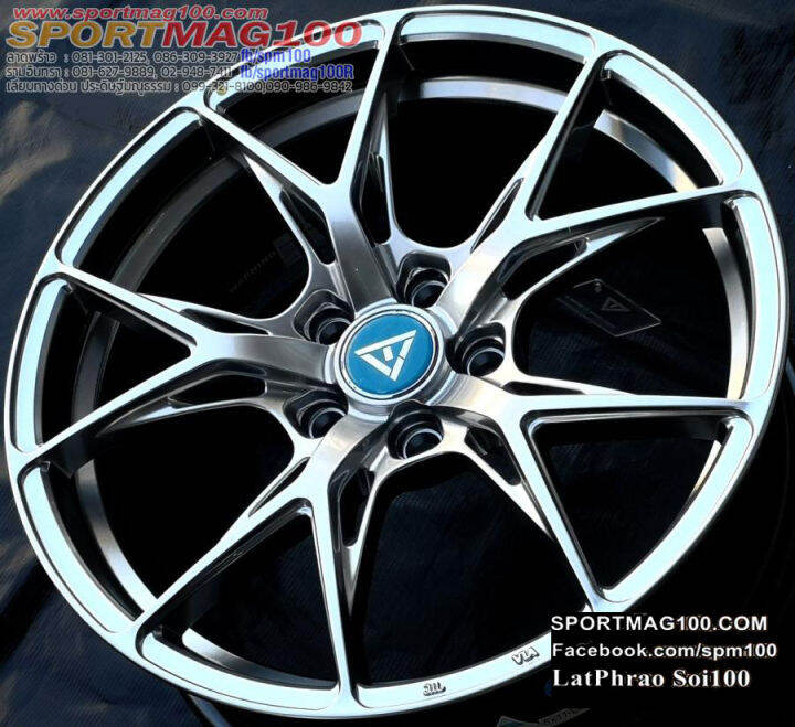 ล้อใหม่ FlowForming Vlf28 5รู114 สีไฮเปอร์แบล็ค ขอบ 18นิ้ว (4 วง) | Lazada.co.th