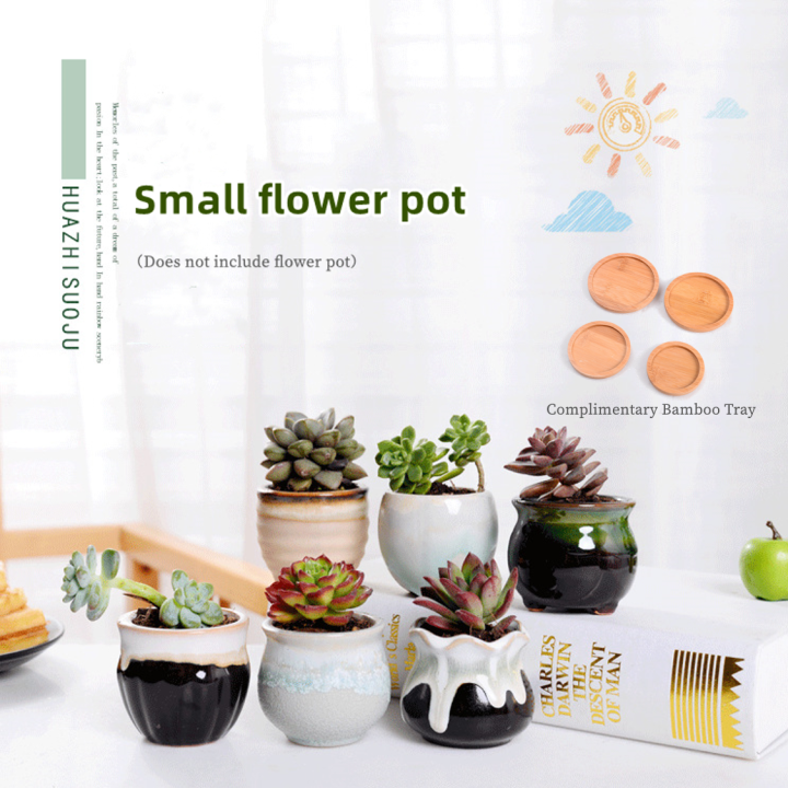 Ceramic mini flower pot kiln becomes ceramic plant small flower pot ...