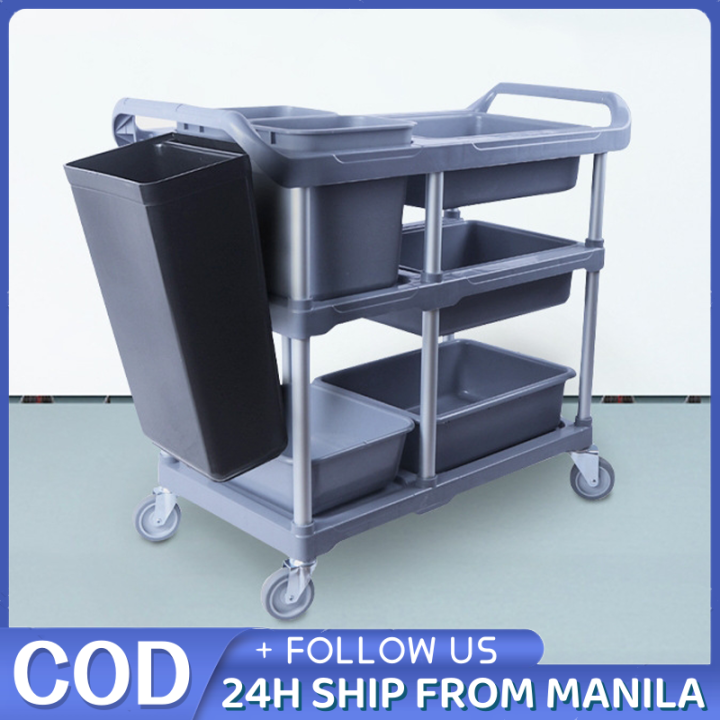 mobile tool cart Multi-layer Trolley Mobile Food Cart Mobile Dining ...