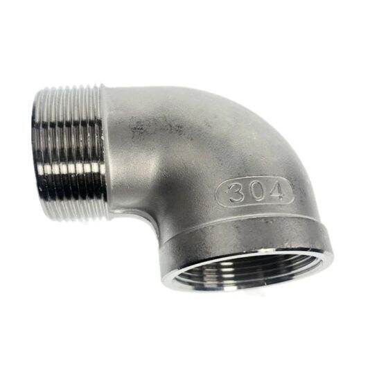 SF Female x Male Street Elbow Threaded Pipe Fitting Stainless Steel 304 ...