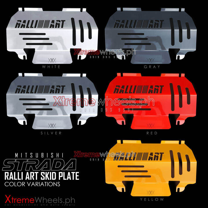 Mitsubishi Strada 2019-2023 Hard Steel Engine Under Cover skid plate ...