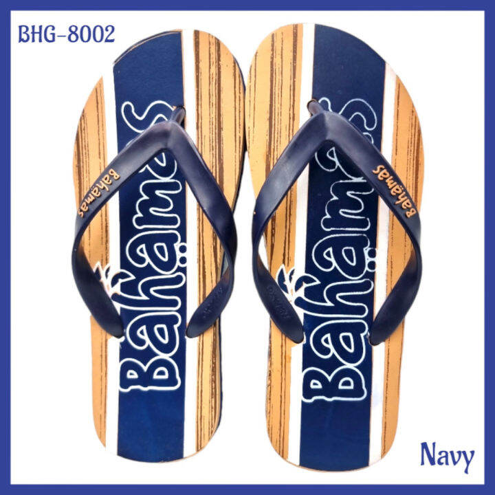 Bahamas 'BHG-8002' Men's Colored and Printed Flipflops in EVA sole ...