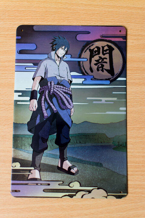 Naruto Shippuden Ultimate Ninja Storm 4 Sasuke Uchiha Metal-plate ...