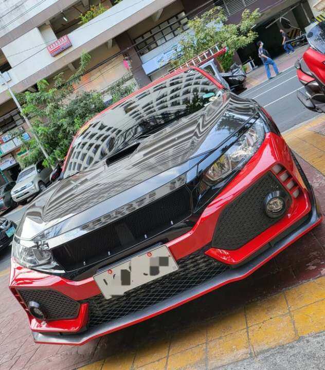 Honda Civic Fc 2016 ,2017,2018 Js Racing Front Grill Ready Stock In ...