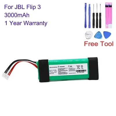 P763098 GSP872693 03สำหรับ Flip 3 Flip3 JBLFLIP3GRAY สำหรับ GreatPower ...