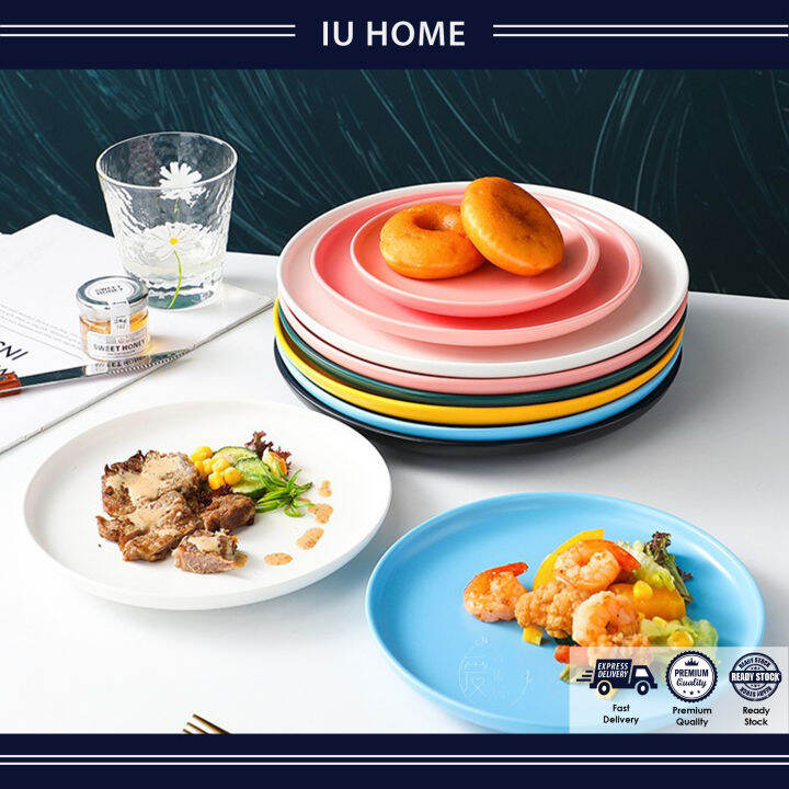 Ceramic Plate Nordic Western Food Plate Steak & Dessert Plate Pizza ...