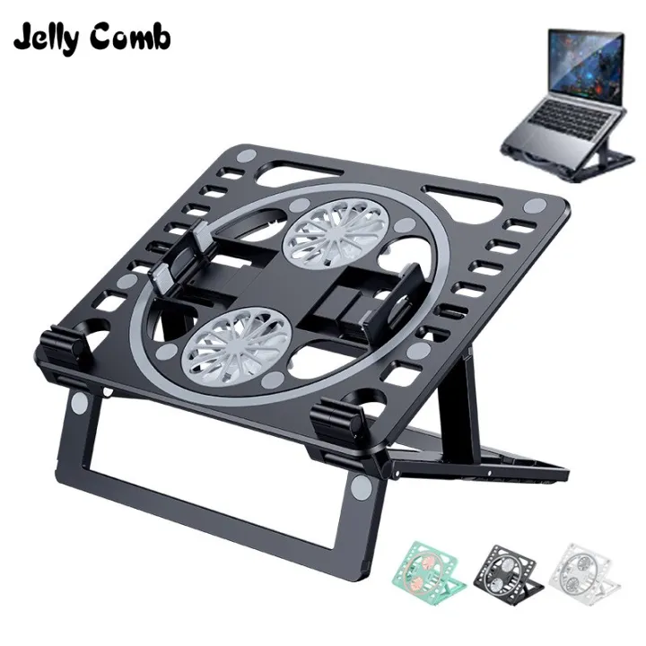Jelly Comb Gaming Laptop Stand With Cooling Fan Adjustable Cooling ...