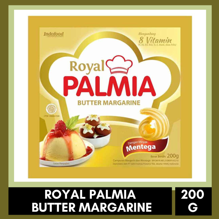 ROYAL PALMIA BUTTER MARGARINE 200gr / ROYAL PALMIA BUTTER MARGARIN ...